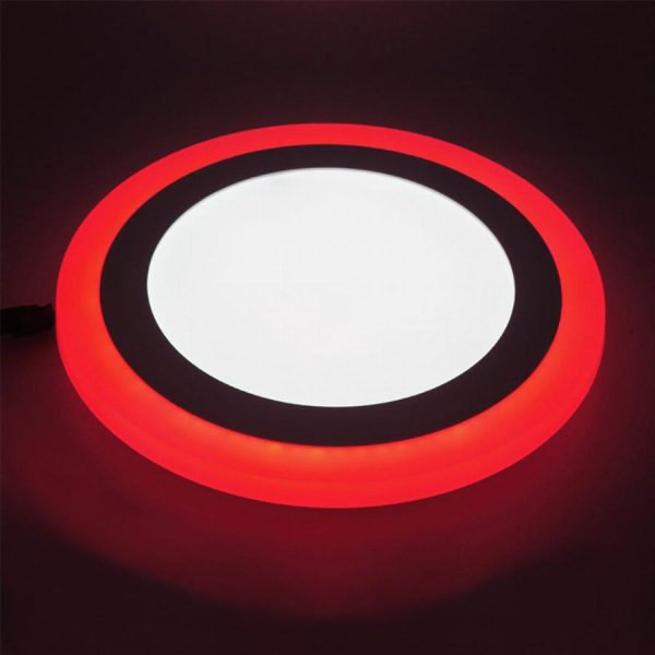 PANEL LED KG Lighting 12W GLASS RED - M2E Automation