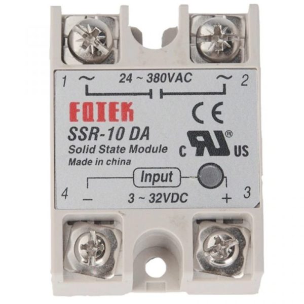 Relais Statique au Maroc SSR-100DA 100A - M2E Automation