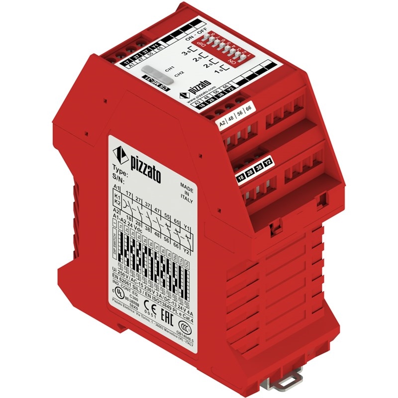Relais de sécurité PIZZATO CS FS-50V120-TF12 - M2E Automation